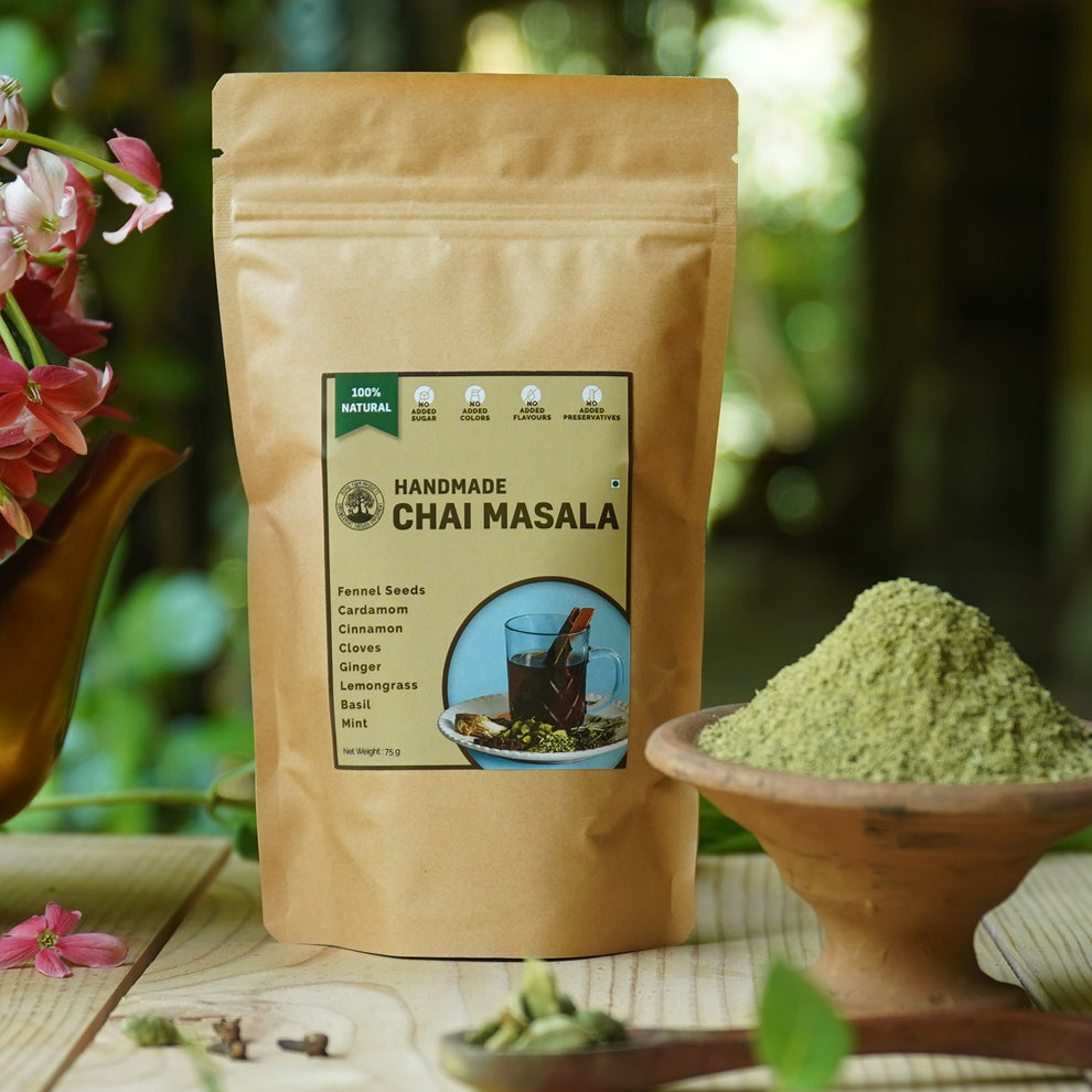 Handmade Chai Masala (75 g), All Natural, No Artificial Flavour & Arom ...
