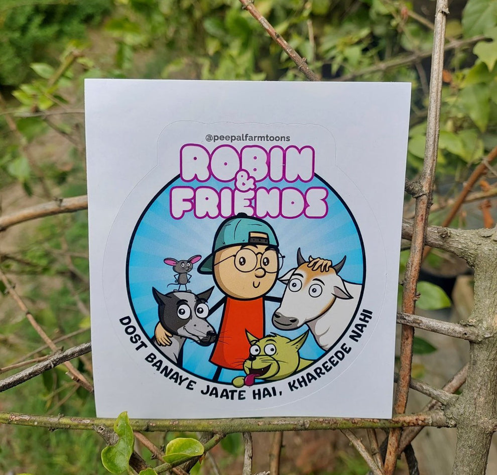 Dost Banaye Jate Hain Khareede Nahi, Set of 30 Stickers – PEEPAL FARM ...