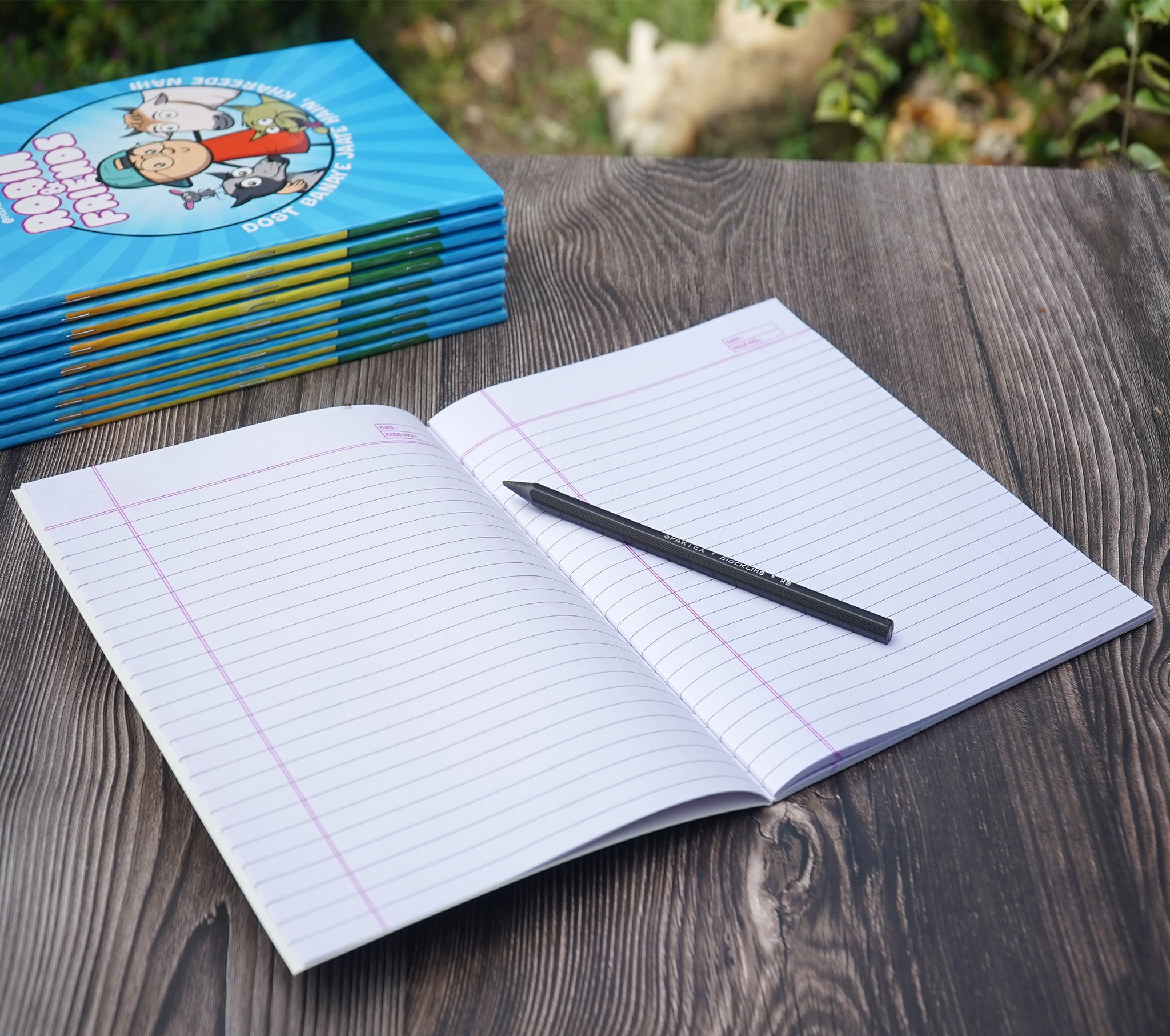 Robin & Friends Notebook Pack of 10 – PEEPAL FARM PRODUCTS